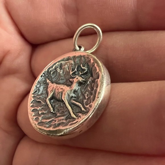 James Avery | Jewelry | James Avery Rare Deer Buck Textured Relief ...